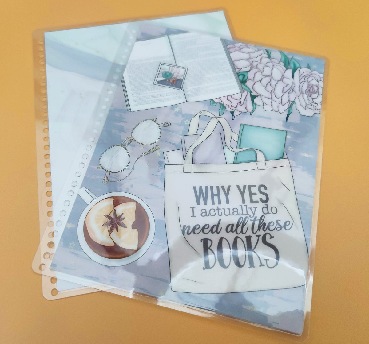 Book Lover | 7x9 Functional Flexi Planner – Tilly Journals